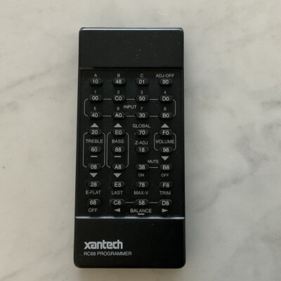 XANTECH RC68 PROGRAMMER IR Remote Control | eBay