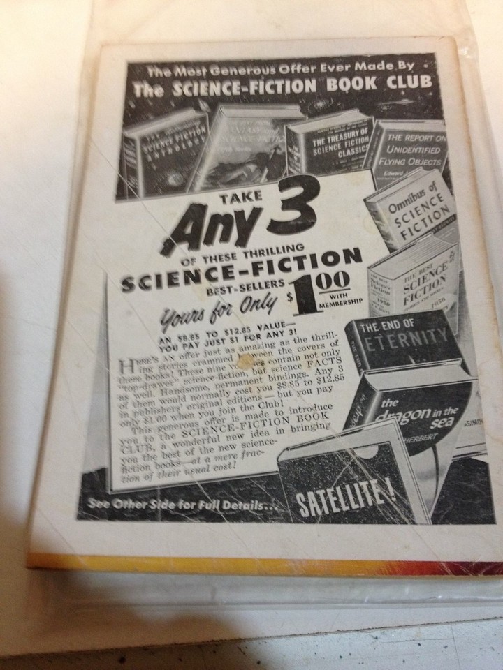 Satellite Science Fiction Feb 1958 Frank Belknap Long Sam Moskowitz | eBay
