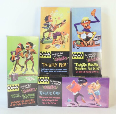 Frantics Full set Totally Fab Frantic Cats Banana Hawk Models 2003 ...