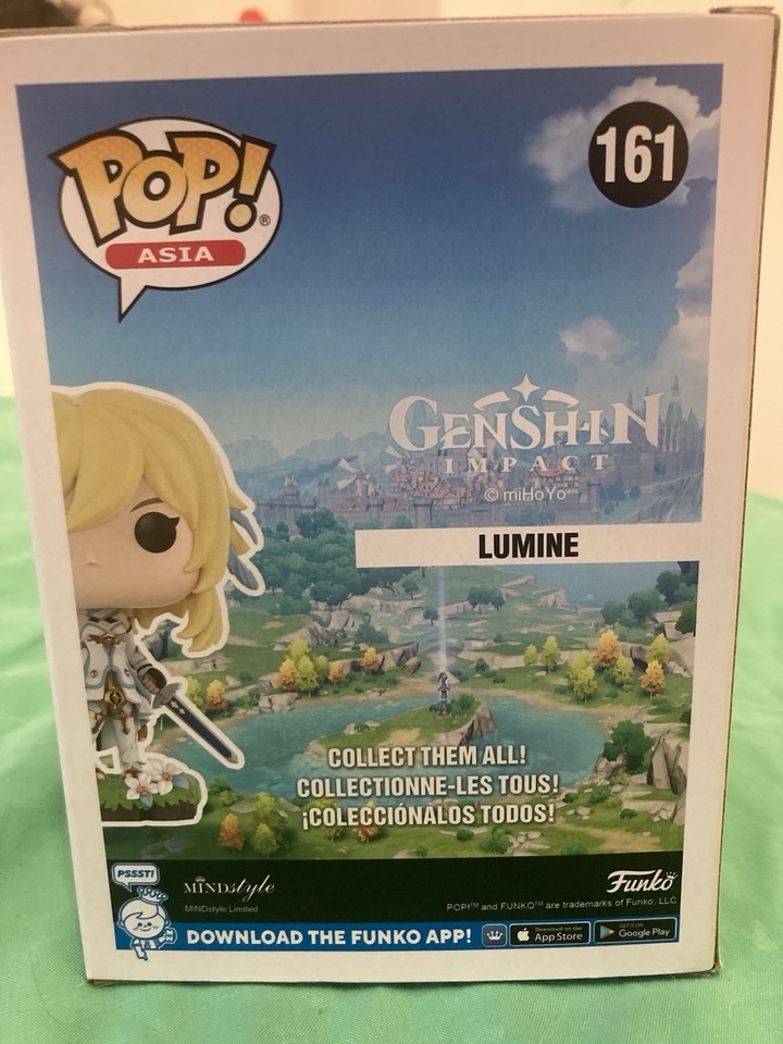 Funko Pop! Vinyl: Genshin Impact - Lumine #161 figure | eBay UK