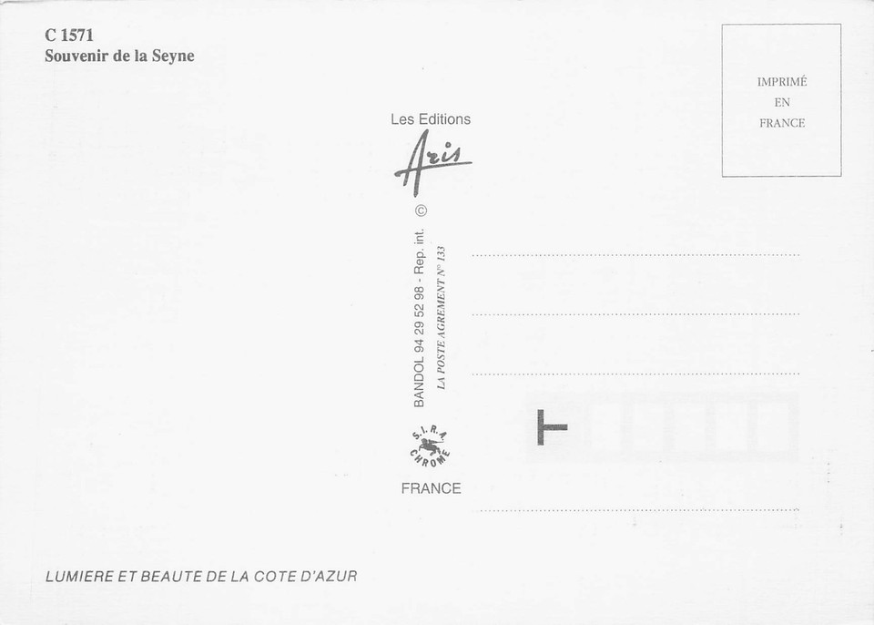 83 LA SEYNE SUR MER COTE D AZUR | eBay