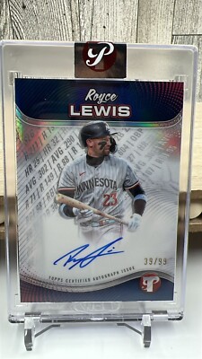 2024 Topps Pristine Minnesota Twins Royce Lewis "Production Autograph ...