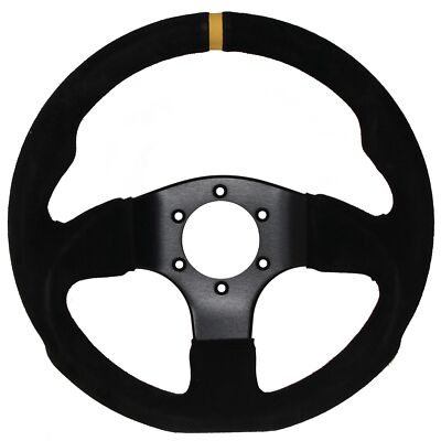 Race / Rally High Quality Italian Made Suede Steering Wheel 300mm ...