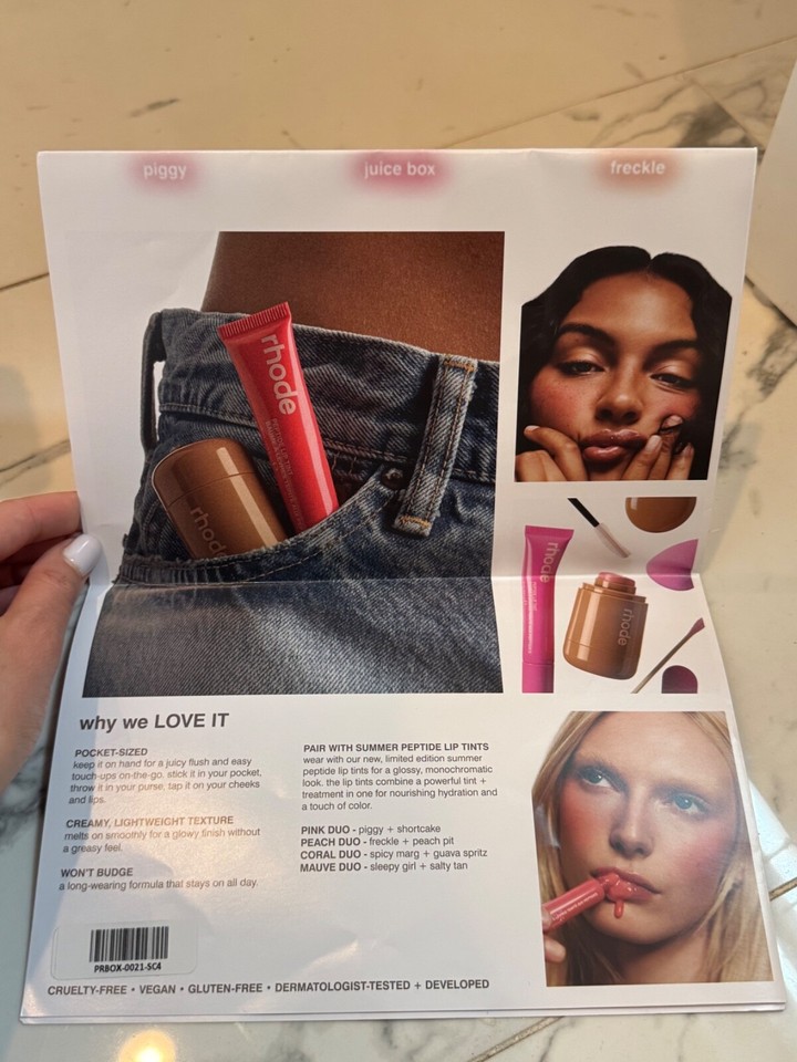 Rhode Limited Editions+Pocket Blush Bundle (new, authentic!) | eBay