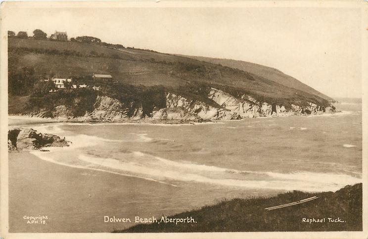 Aberporth Wales Dolwen Beach OLD PHOTO | eBay