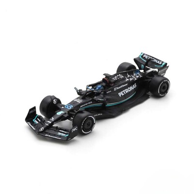 F1 George Russell 1:64 2023 Mercedes Benz by Spark Y280 Model RaceCar ...