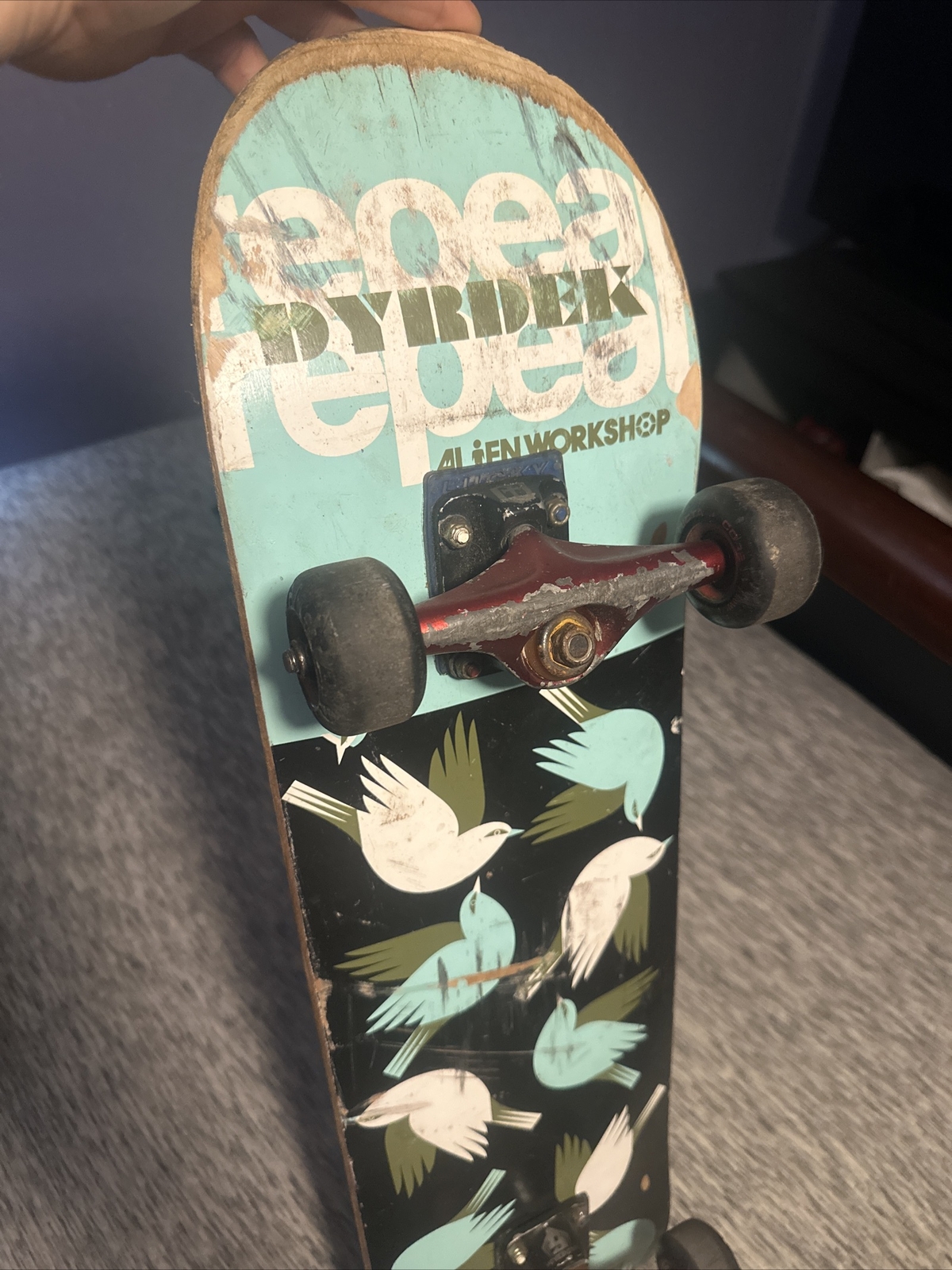 Early *VERY RARE* Alien Workshop Rob Dyrdek Skateboard Deck | eBay