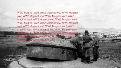 Photo Ligne Maginot Lorraine Moselle Thionville Metz fortifié RIF ...