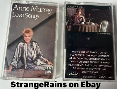 Anne Murray - TWO Cassette Tape Lot - ~~~~~ Play Tested - Sound Great ...