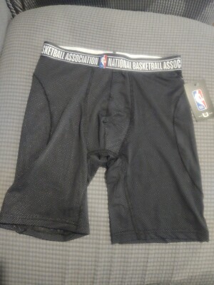 NBA Boxer Briefs Performance Compression Underwear Men's Size Medium ...
