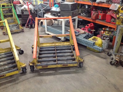 Battery Handling Systems Battery Roller Transfer Cart | eBay