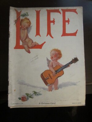 Life Magazine December 1922 A Christmas Carol Art Deco 39 | eBay