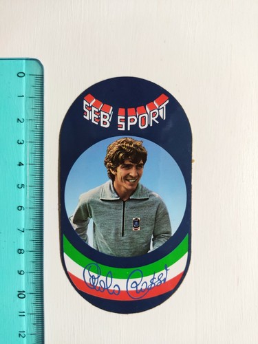 Adhesive Seb Sport Paolo Rossi Shoes Sticker Autocollant Vintage 80s ...