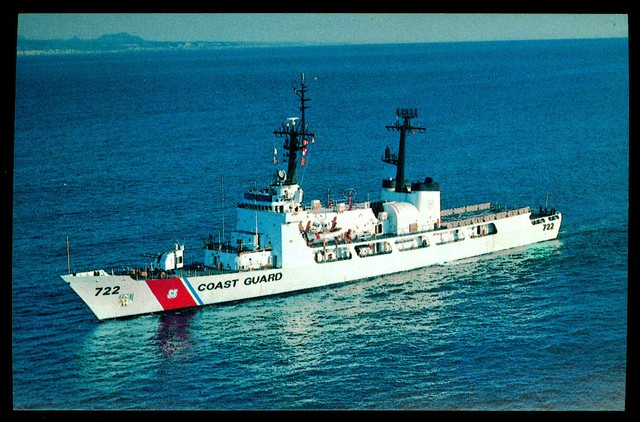 USCGC Morgenthau WHEC-722 postcard US Coast Guard High Endurance Cutter ...