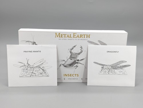 Metal Earth Insects DIY Metal Sheets 3D Models Praying Mantis ...