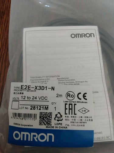 1PC New Omron E2E-X3D1-N Proximity Switch Free Shipping E2EX3D1N | eBay