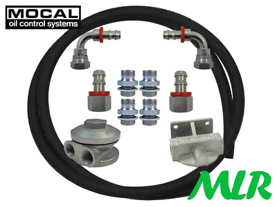 MOCAL M20 5/8" SIDE EXIT REMOTE OIL FILTER KIT HONDA S2000 SKYLINE GTR ...