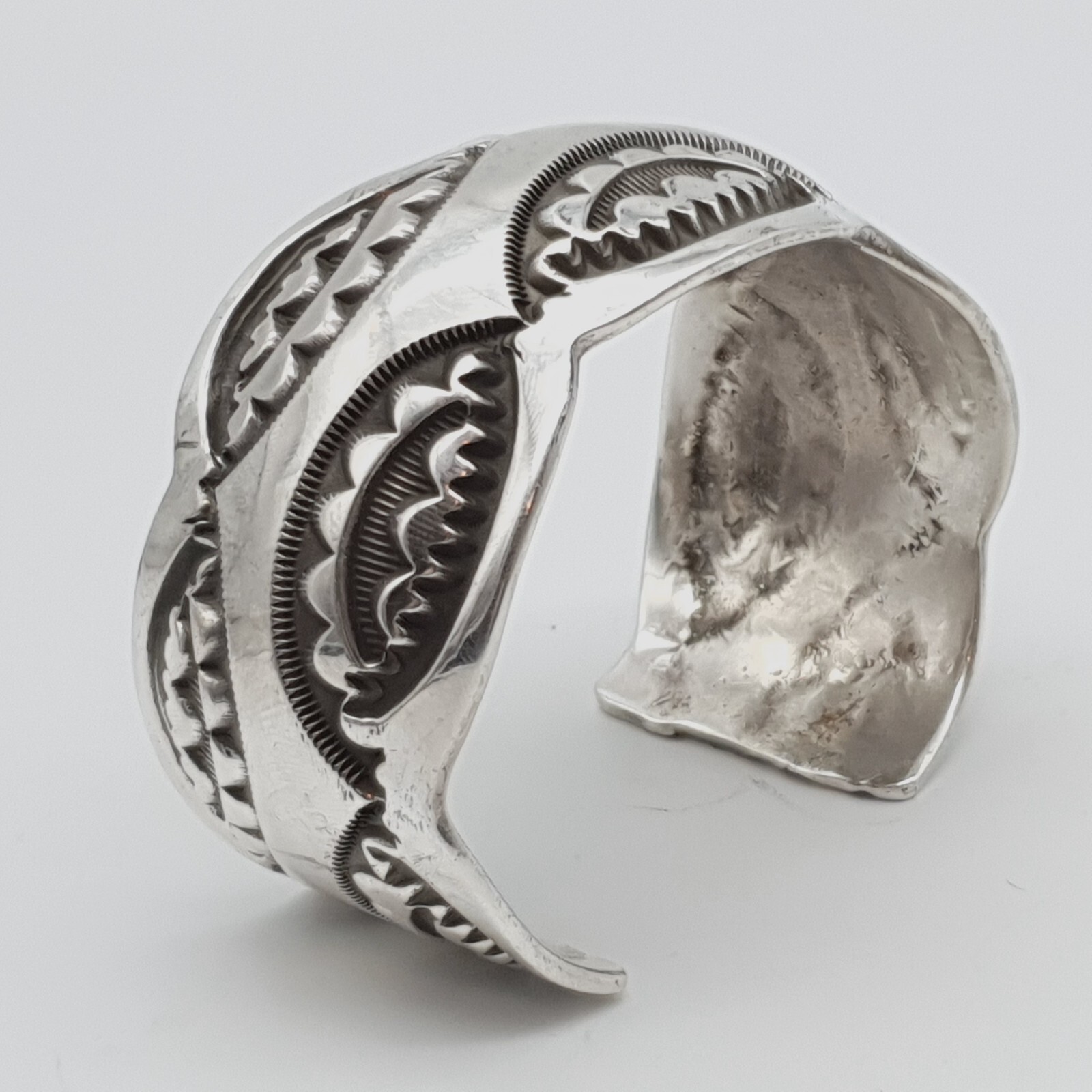 Navajo Marc Anita Apache Silver Bracelet - Gem