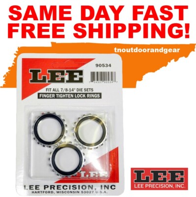 LEE 90534 Die Lock Rings 3 Pack FAST SAME DAY SHIPPING | eBay