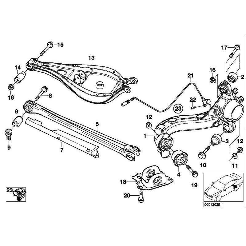 10x Original BMW 34521164653 - Kabelclip 1er 3er 5er 7er X1 X3 X5 Z3 Z4 ...