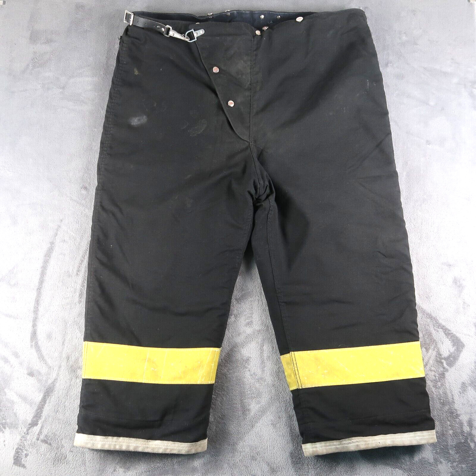 Vintage 80s 1985 Globe Firefighters Pants Sz Fit 46x2… - Gem