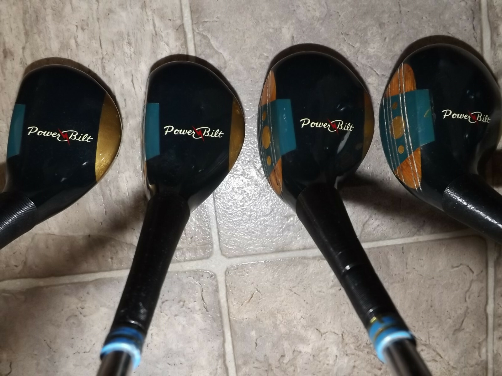 H & B Powerbilt Ladies Countess maple block Woods Set Driver-3-4-5 | eBay