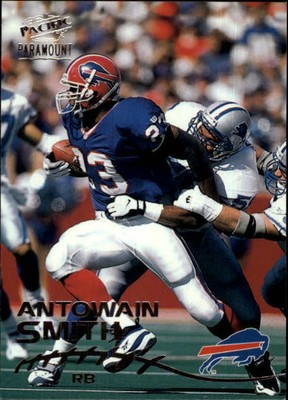 1998 Paramount Silver Buffalo Bills Football Card #30 Antowain Smith | eBay