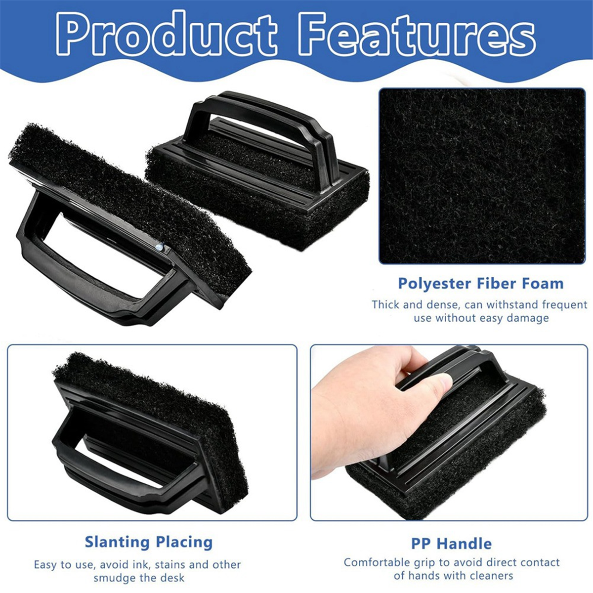 10 Pcs Screen Printing Scrub Pad,Screen Print Ink Scrub Cleaner Brush ...