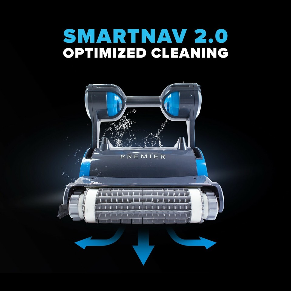 Dolphin Premier Pool Robot (Newest Model) - Brand New - 3 Year Warranty ...