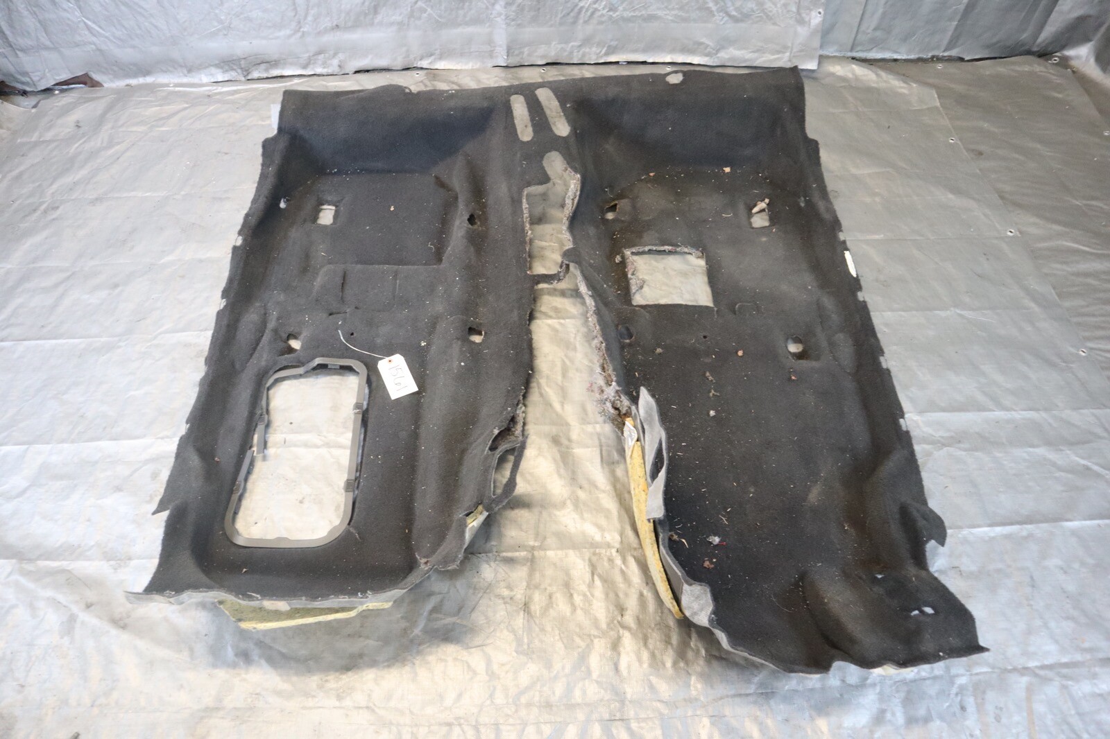 2010 NISSAN GT-R R35 GTR 3.8L VR38 OEM BLACK INTERIOR FLOOR CARPET ASSY ...