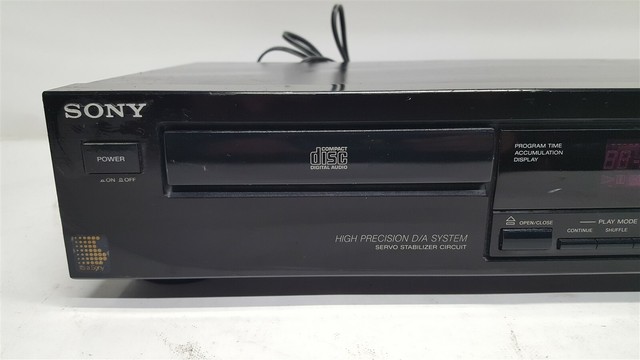 RARE Sony Cdp-291 CD Disc Player Made in Japan 100 Working for sale ...