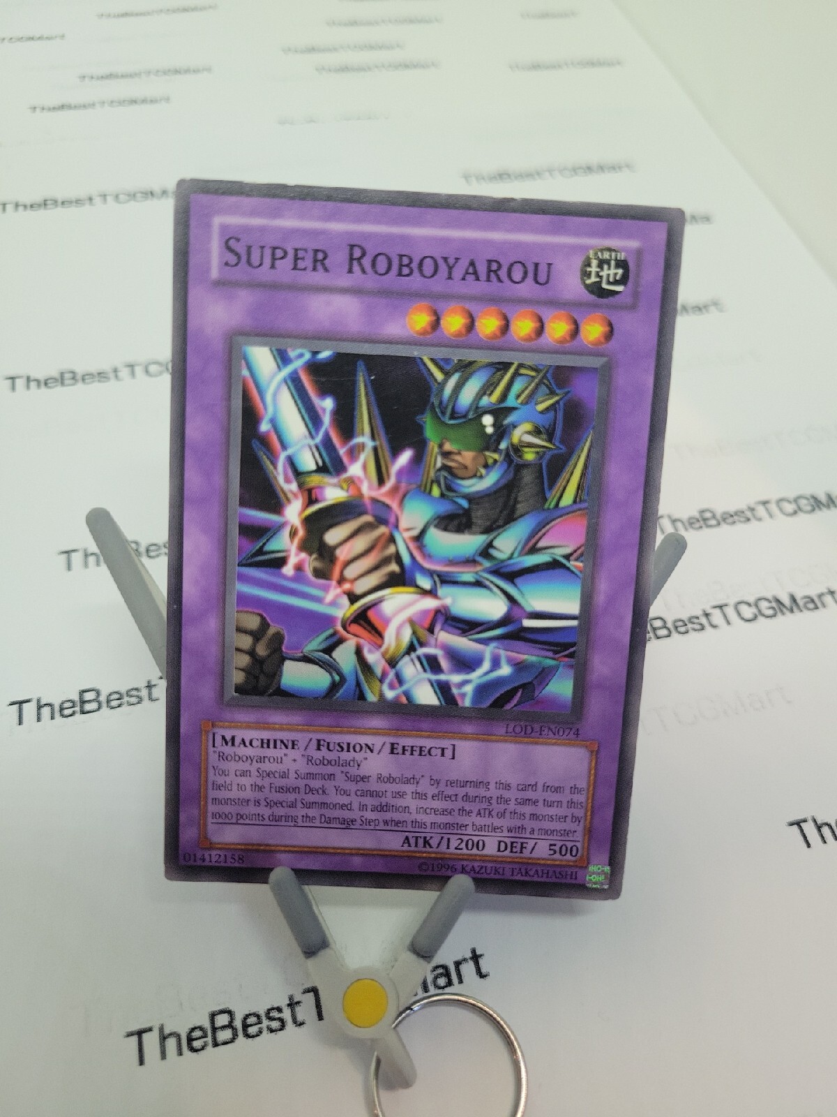 Yu-Gi-Oh! TCG Super Roboyarou Legacy of Darkness LOD-EN074 Unlimited ...
