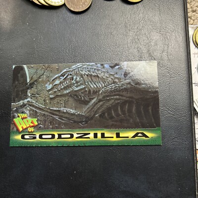 Jb16 Godzilla The Movie Supervue 1998 #57 The Beast Burrows Through Art ...