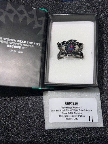 Mysterious moments bomb party reign ring size 11 | eBay