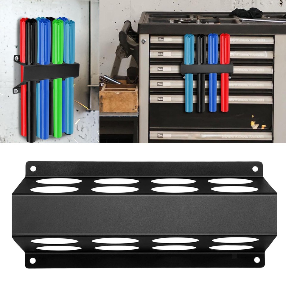 TIG Welding Rod Holder Storage Rack, Metal Wall Mount Container Shelf ...