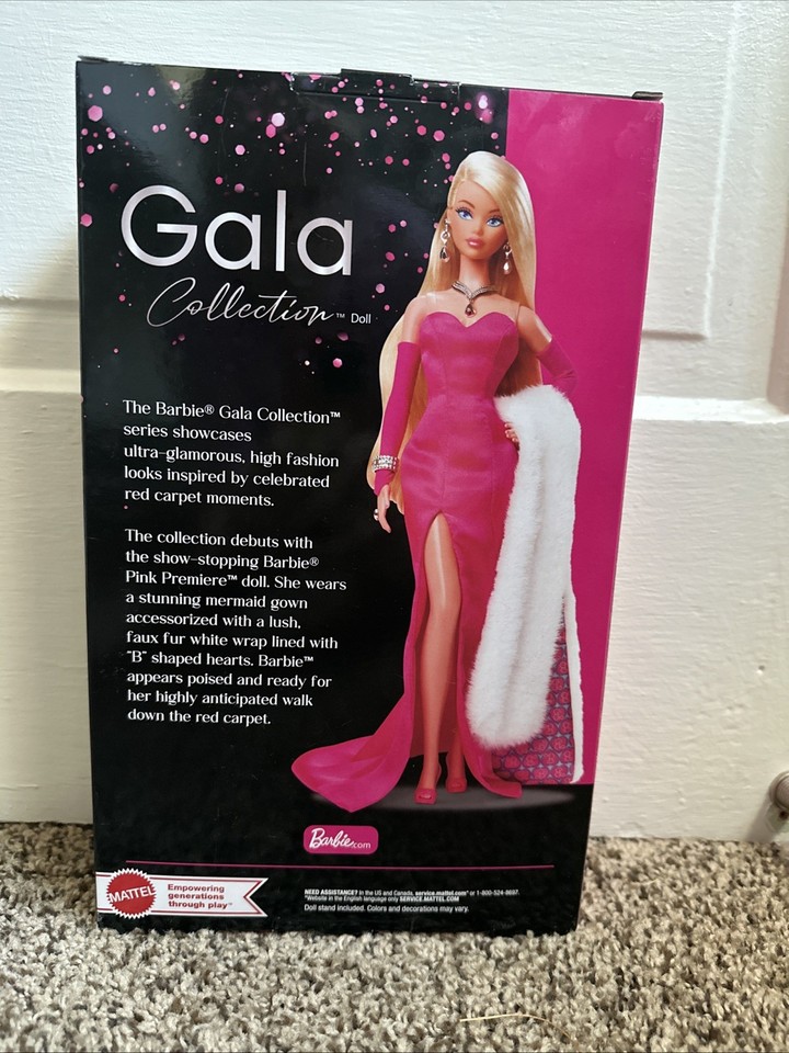 Mattel Creations Barbie Signature Gala Collection Pink Premiere Doll ...