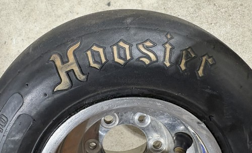 1 Hoosier D10 32.0 / 4.5 - 5 Tire Wheel Go Kart racing Cart Drift Trike ...