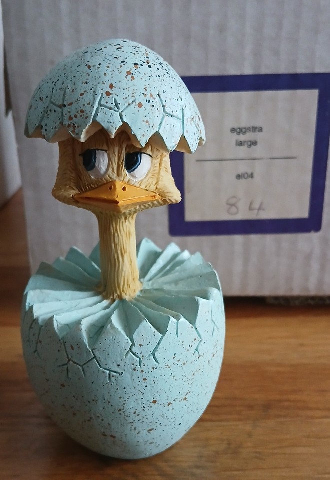 EGGBERT & FRIENDS Eggstra Large Limited Edition Signed Malcolm Bowmar ...