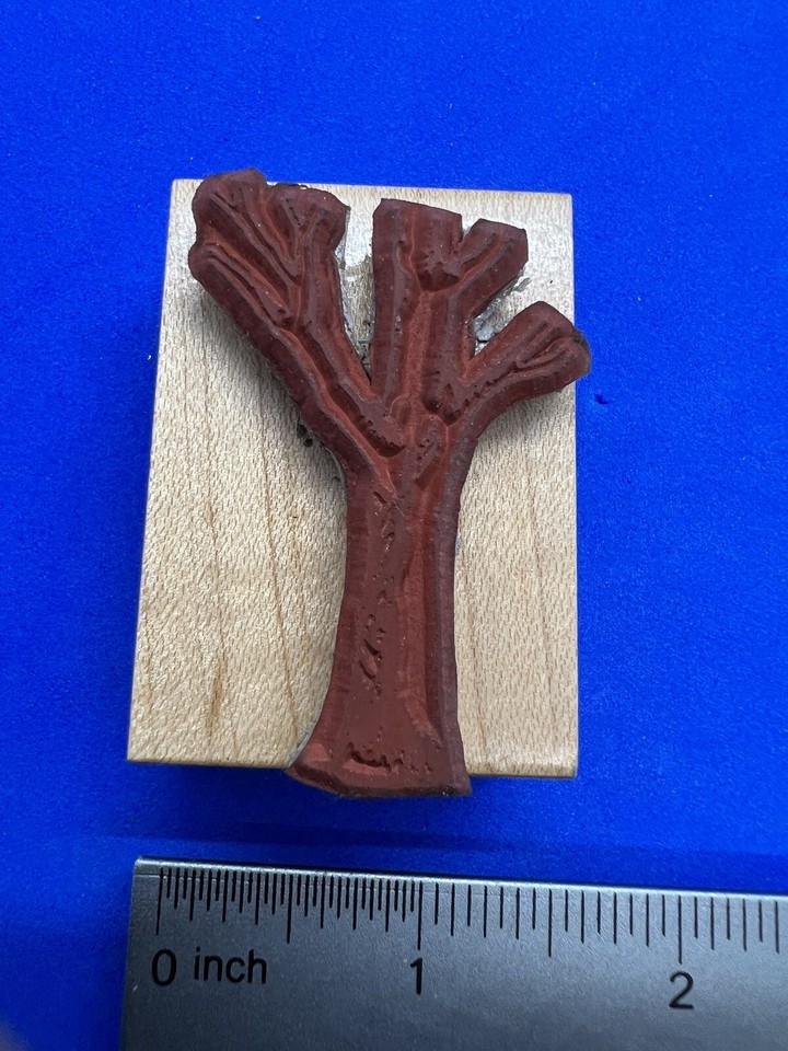 F0, Art Rubber Stamp, Dead Tree | eBay