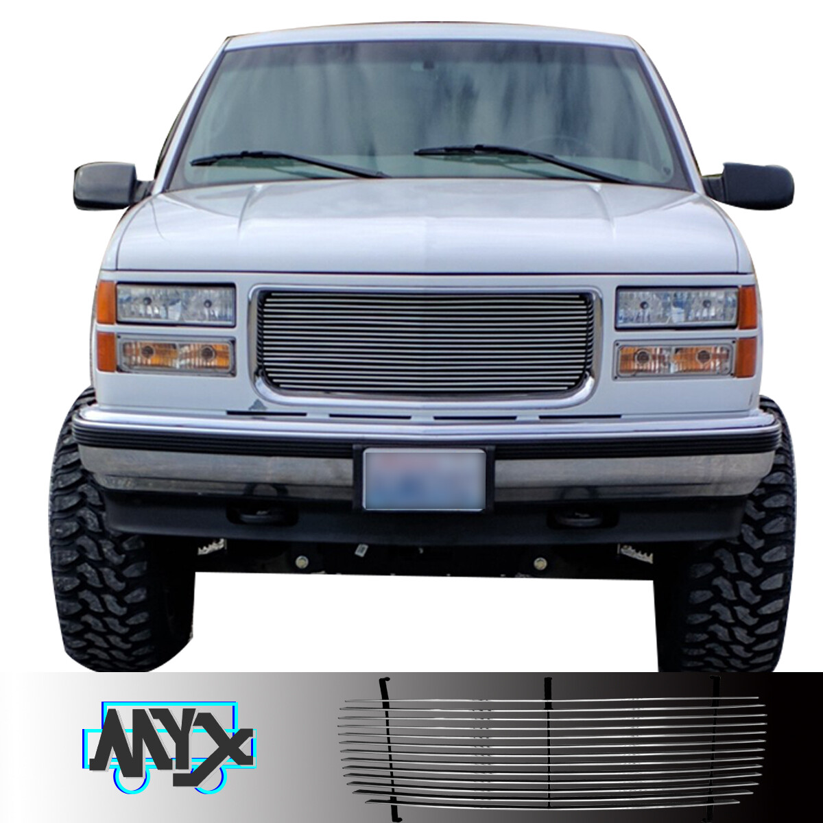 Fits 1994-1999 GMC Sierra C1500 2500 Pickup/Suburban /Yukon Billet ...