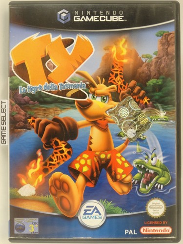 Ty The Tiger Of Tasmania Nintendo Gamecube Pal - - Original Complete ...