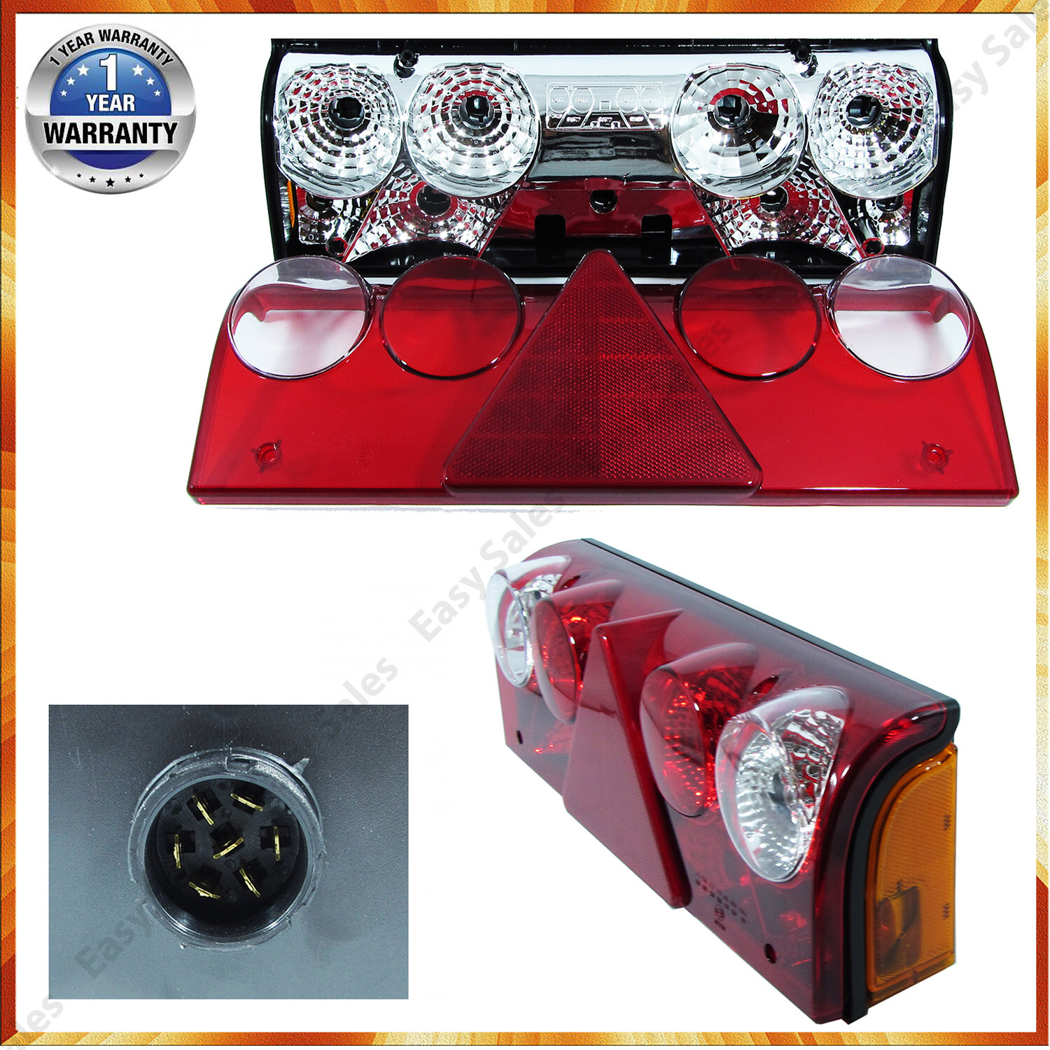 2x Rücklicht Rückleuchte Schmitz Europoint 2 Cargobull Anhänger LKW L+R ...