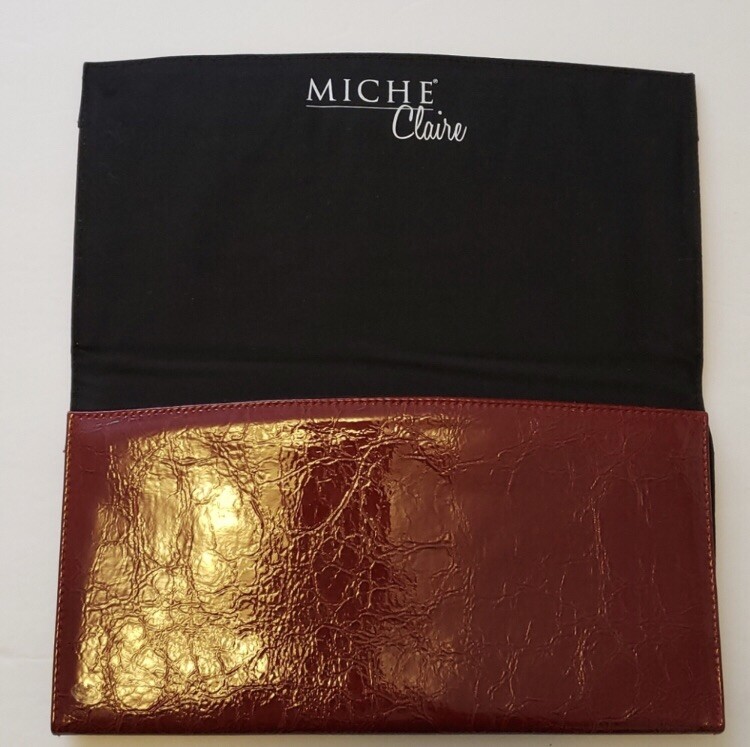 Miche Claire Classic Shell Cerise Red with Black Accent Gently Used For ...