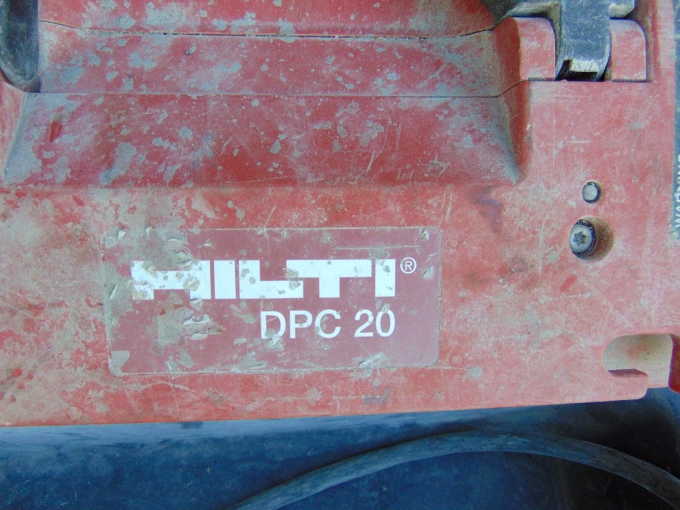 HILTI DG150 6" Concrete GRINDER W/ DPC20 POWER CONVERTER & Case | eBay