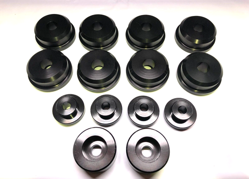 TOG blk Rear Solid Diff + Subframe Bushes FOR Nissan R32 R33 R34 GT ...