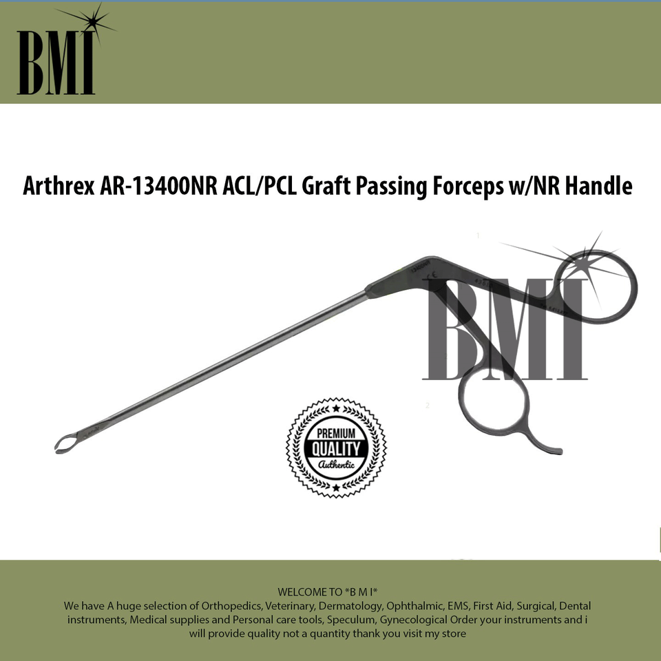 Arthrex AR-13400NR ACL_PCL Graft Passing Forceps w_NR Handle | eBay