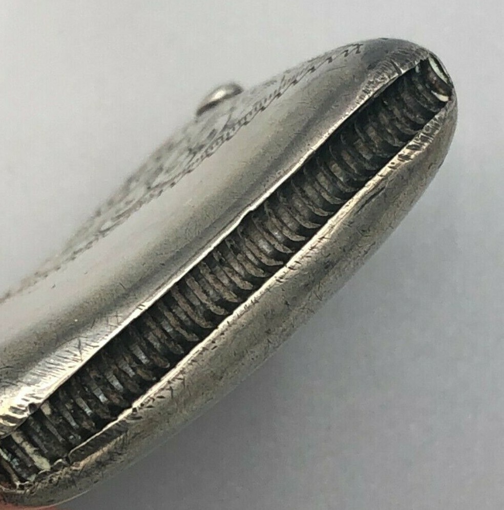 shop online sale Antique Sterling Silver Match Safe Vesta | Edwardian ...