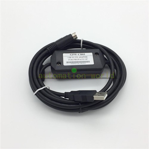 ONE New GPW-CB03 PLC Cable for GP Proface Download Cable USB To RS232 ...