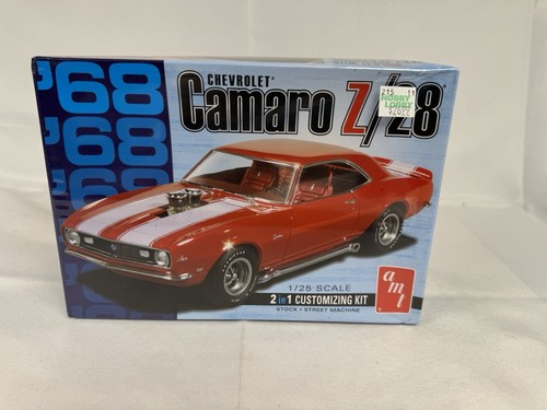 AMT 1968 Camaro Z/28 - Plastic Model Car Kit - 1/25 Scale - #868_12 ...