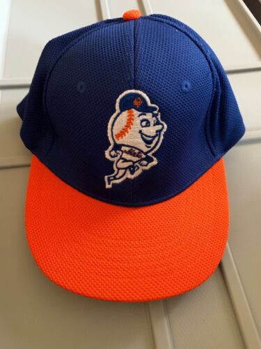 MR. MET NEW YORK NY METS ORANGE & BLUE HAT CAP GULF GAS PROMO SGA CITI ...